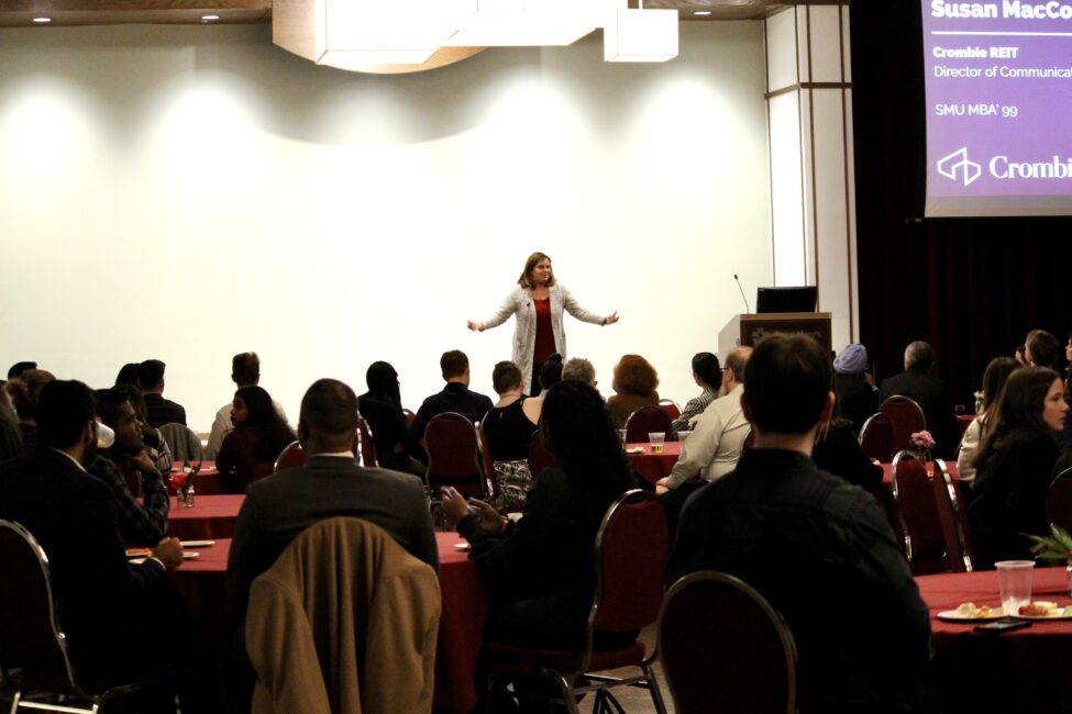 Susan MacConnell Inspires Commerce Students - Crombie REIT